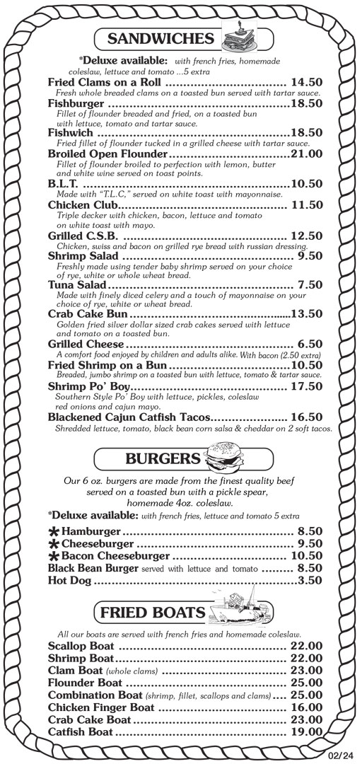Contact The Chowder Bar! (631) 665-9859
